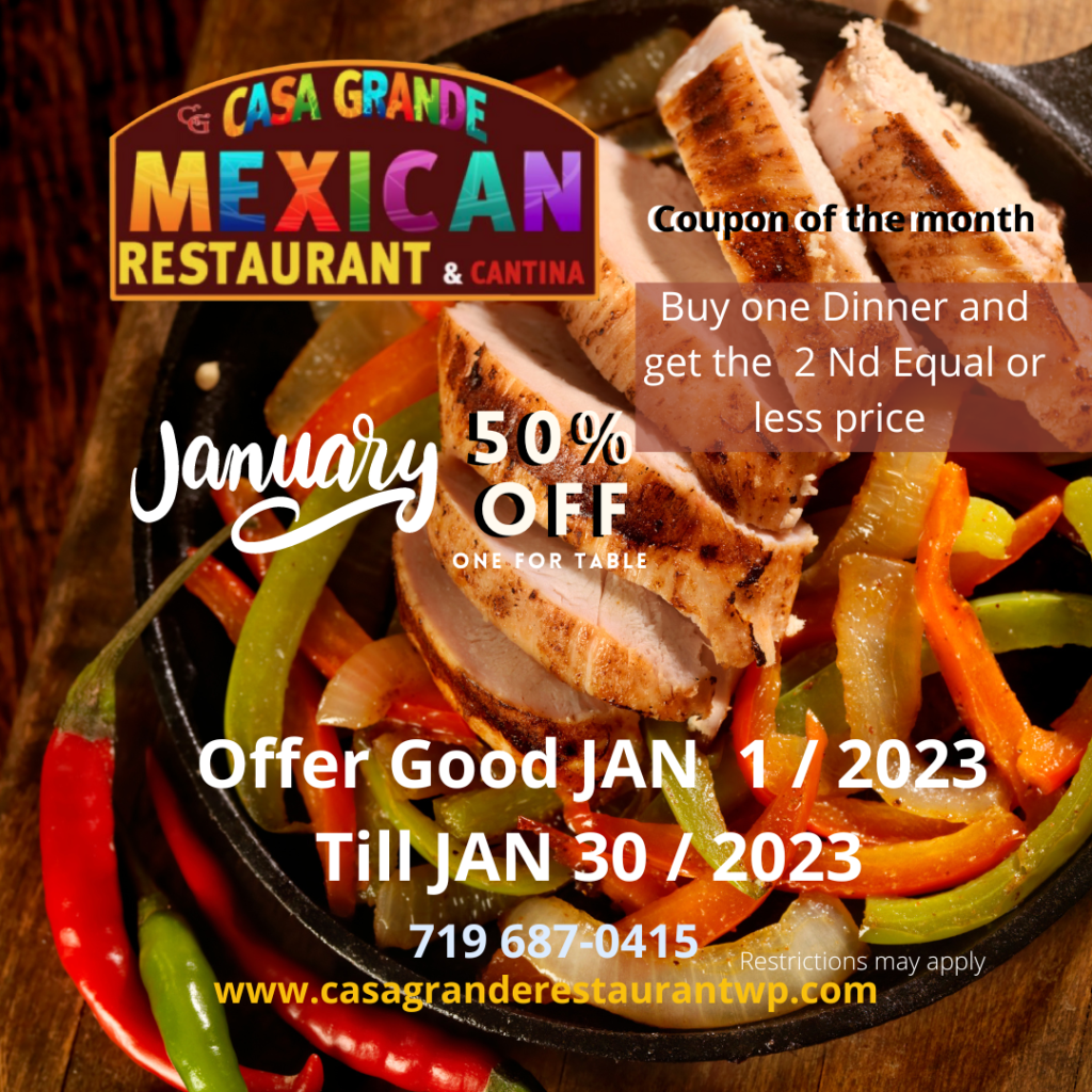 Casa Grande Woodland Park, CO – Mexican Restaurant